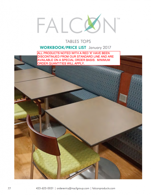 Falcon Products Documents